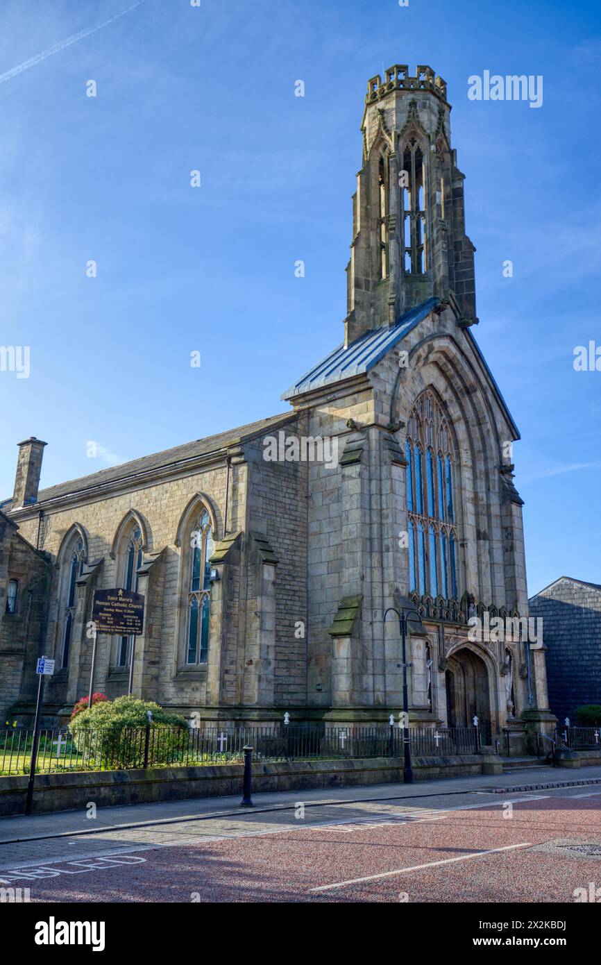 St Marie's Church, Bury, Lancashire, England, United Kingdom Stock ...