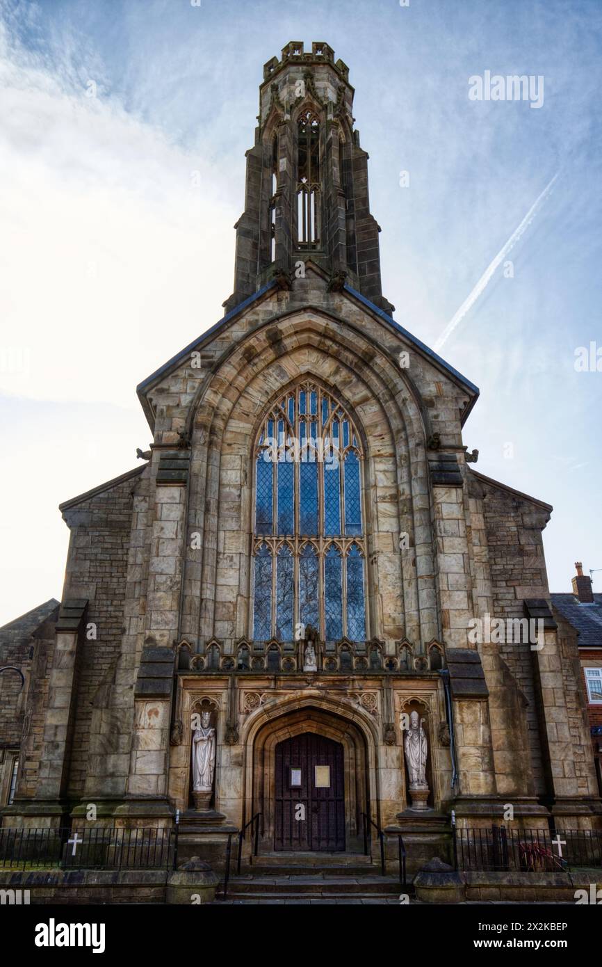St Marie's Church, Bury, Lancashire, England, United Kingdom Stock ...