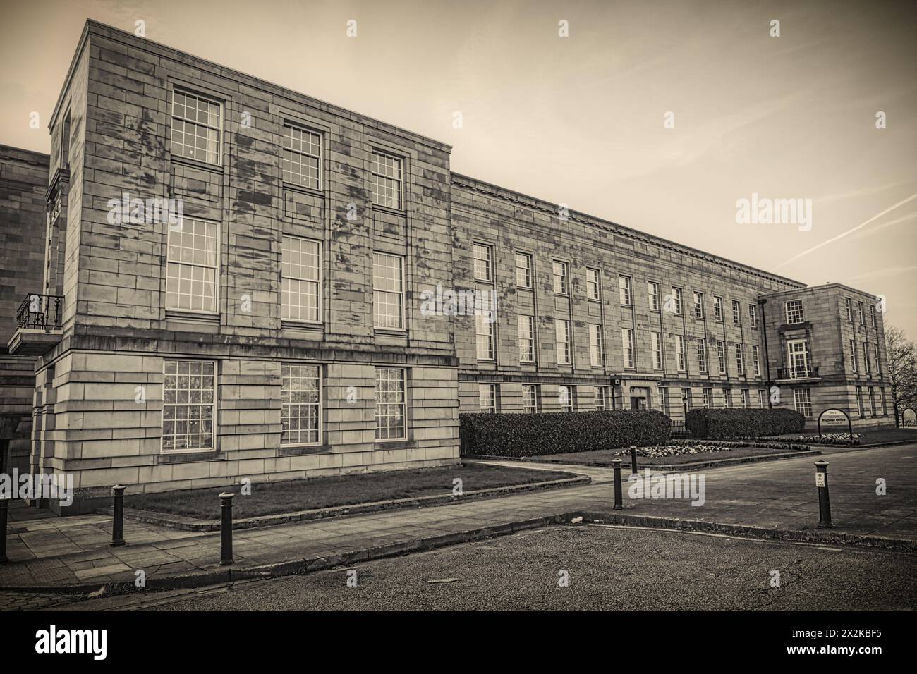 Bury Town Hall, Bury, Lancashire, England, United Kingdom Stock Photo ...