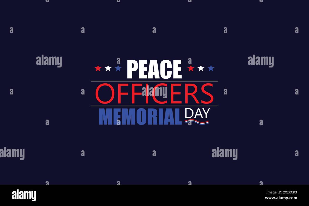 A Salute to Service Inspiring Text Designs for Peace Officers Memorial ...