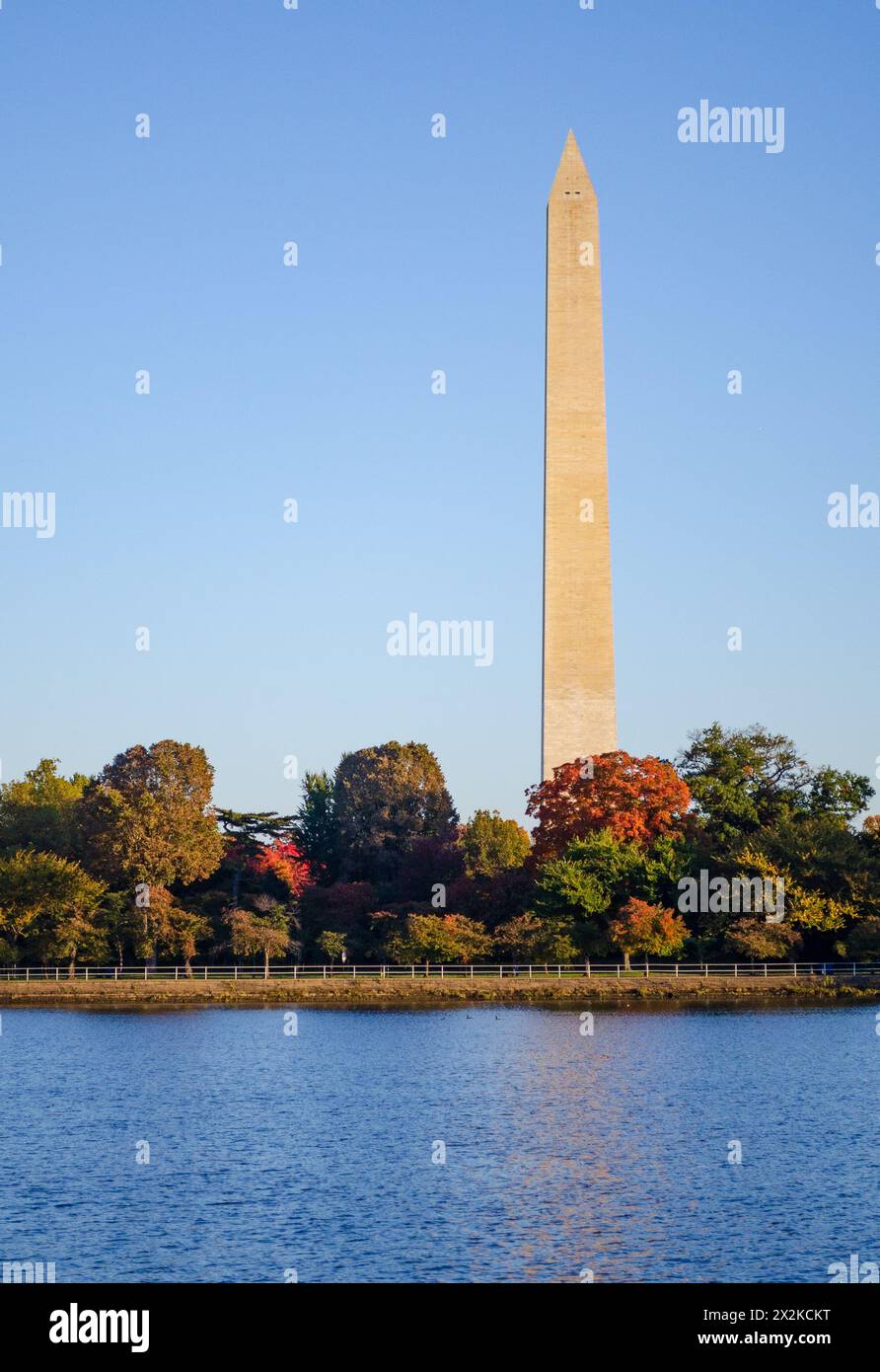 The Washington Monument Obelisk on the National Mall in D.C., USA Stock ...
