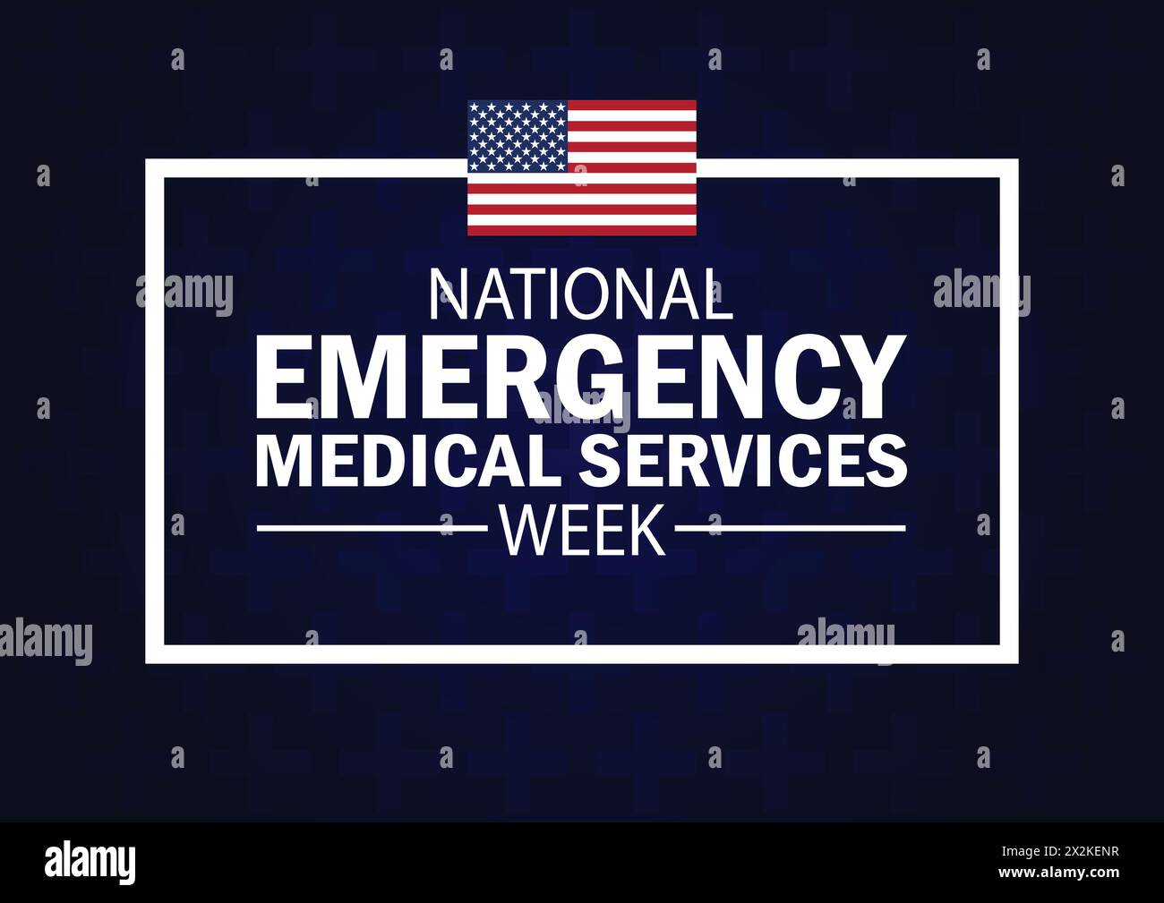 National Emergency medical Services Week. Holiday concept. Template for background, banner, card ...