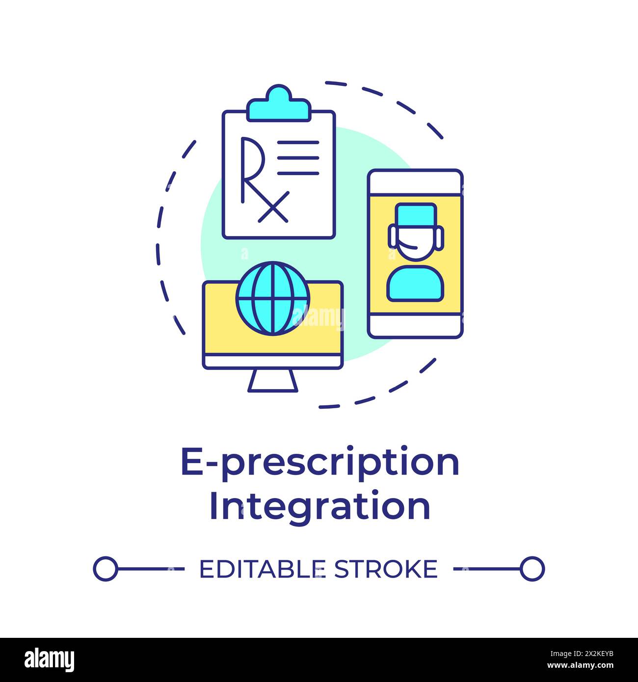 Prescription electronic Cut Out Stock Images & Pictures - Alamy