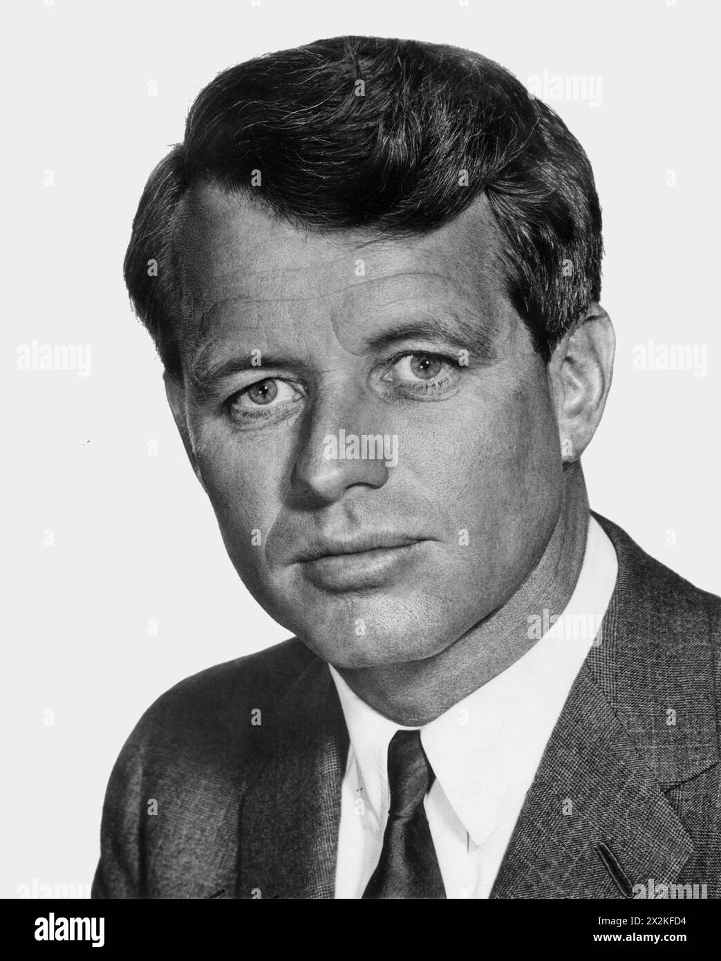 Portrait of Senator Robert F. Kennedy, c 1960s Stock Photo - Alamy