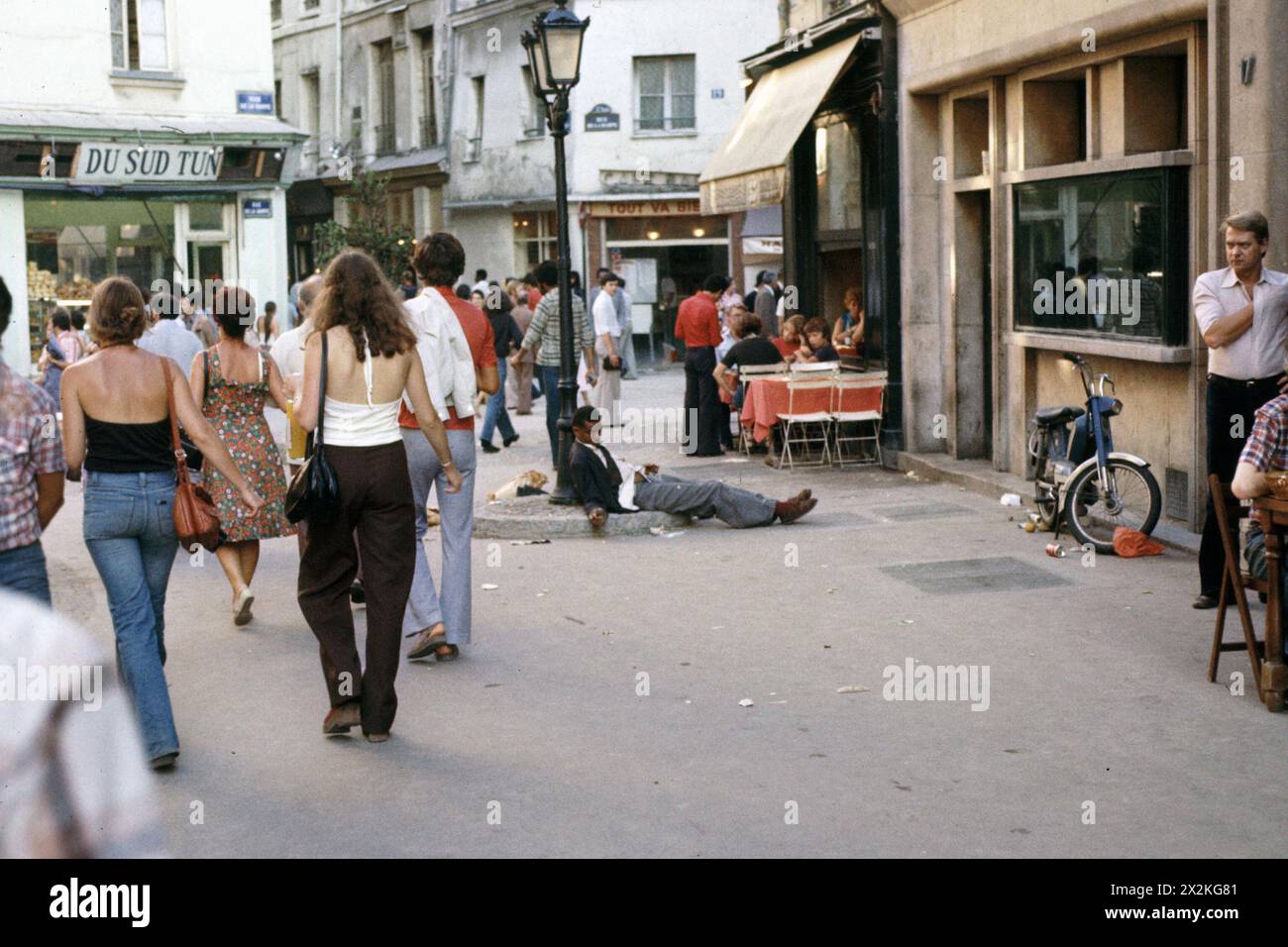 The left bank in Paris, 1977 Stock Photo - Alamy