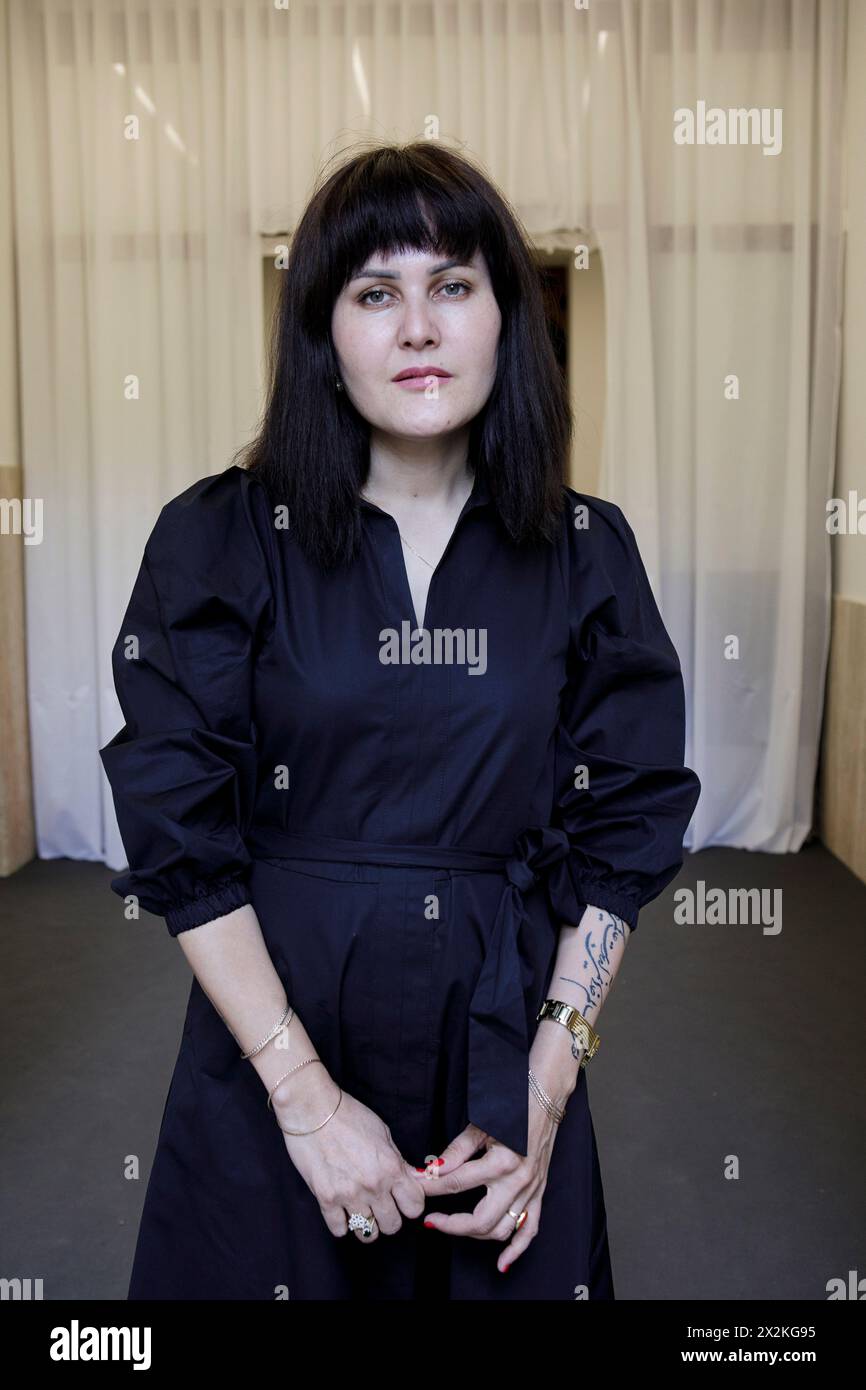 Portrait of Sahraa Karimi (director) 05/09/2021 ©Isabella De Maddalena ...