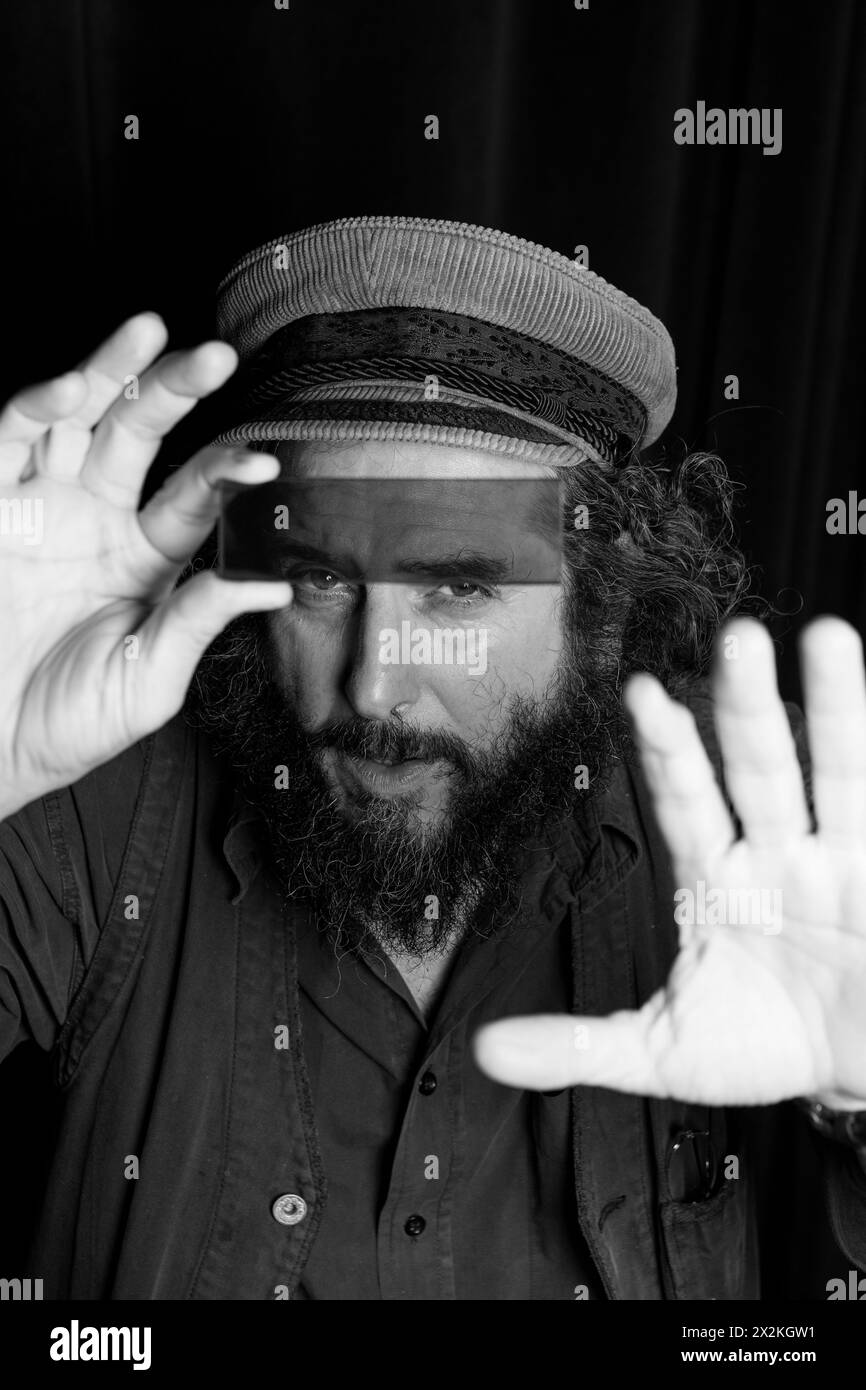 Portrait of Vinicio Capossela (singer-songwriter) 01/07/2021 ©Isabella ...