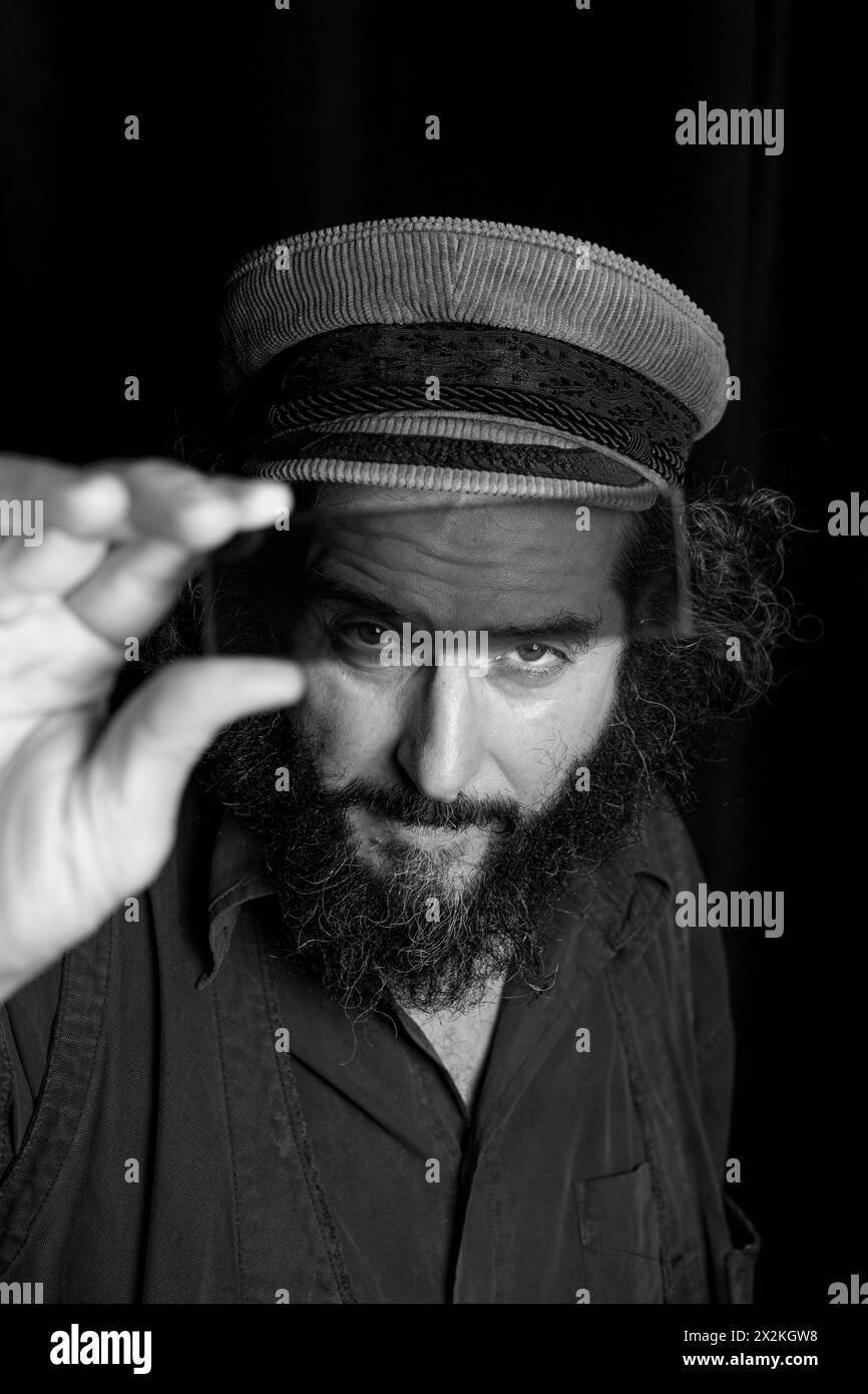 Portrait of Vinicio Capossela (singer-songwriter) 01/07/2021 ©Isabella ...