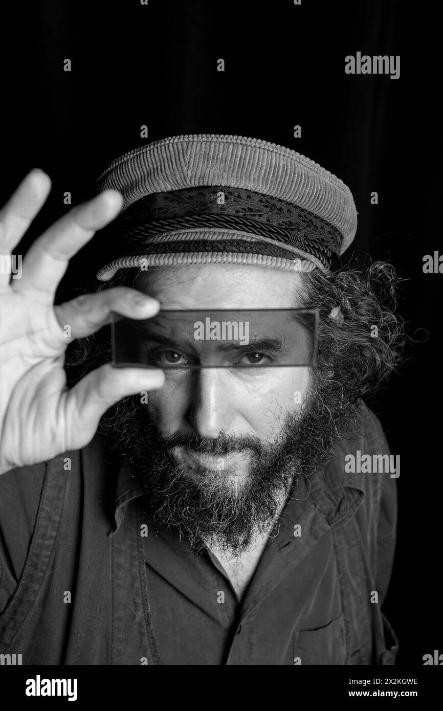Portrait of Vinicio Capossela (singer-songwriter) 01/07/2021 ©Isabella ...