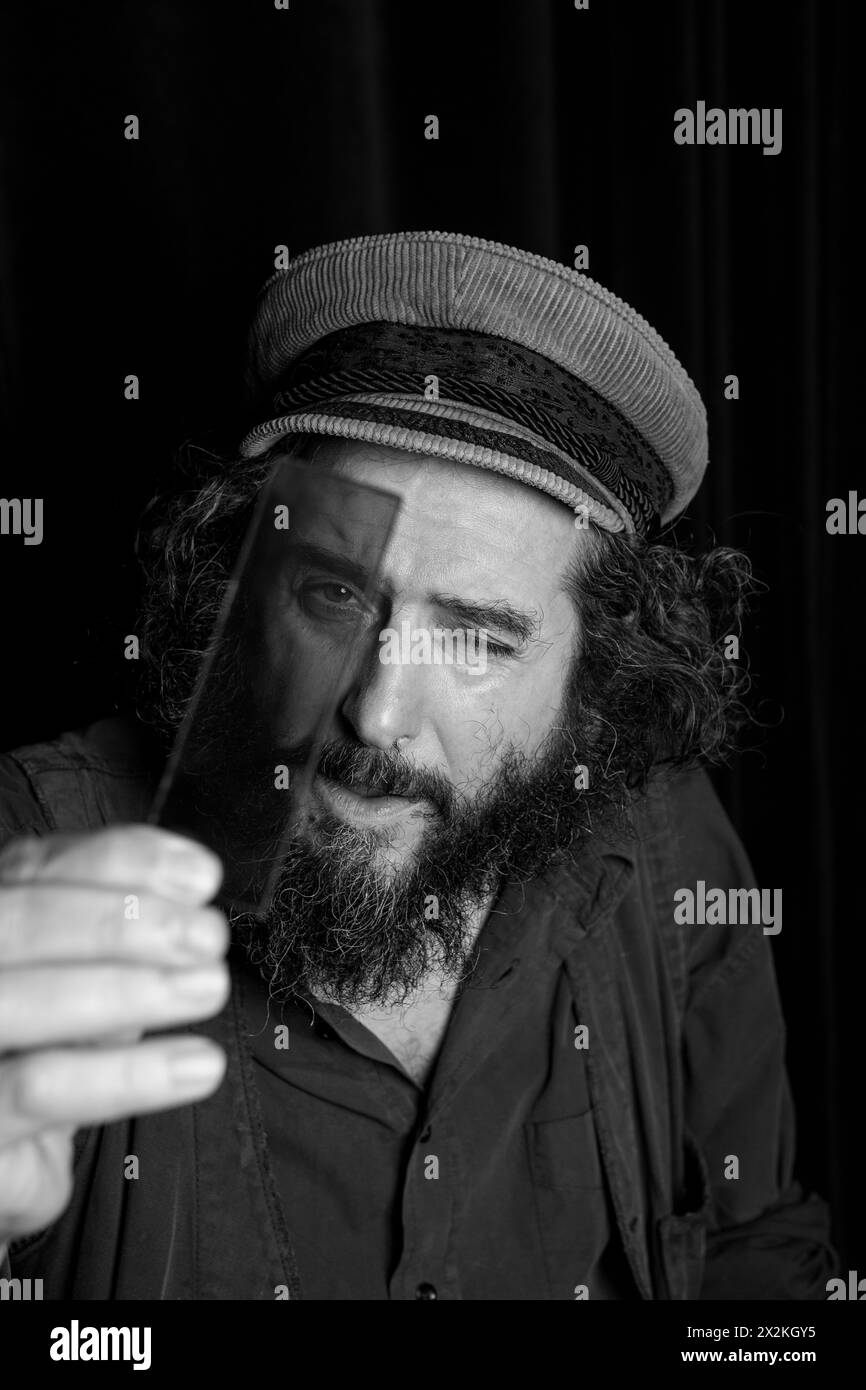 Portrait of Vinicio Capossela (singer-songwriter) 01/07/2021 ©Isabella ...