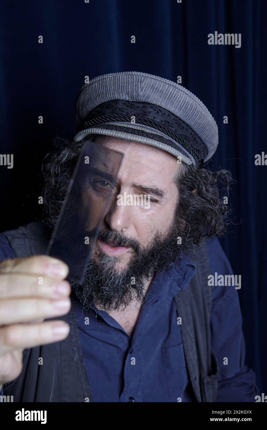 Portrait of Vinicio Capossela (singer-songwriter) 01/07/2021 ©Isabella ...