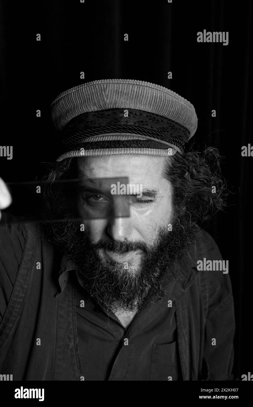 Portrait of Vinicio Capossela (singer-songwriter) 01/07/2021 ©Isabella ...