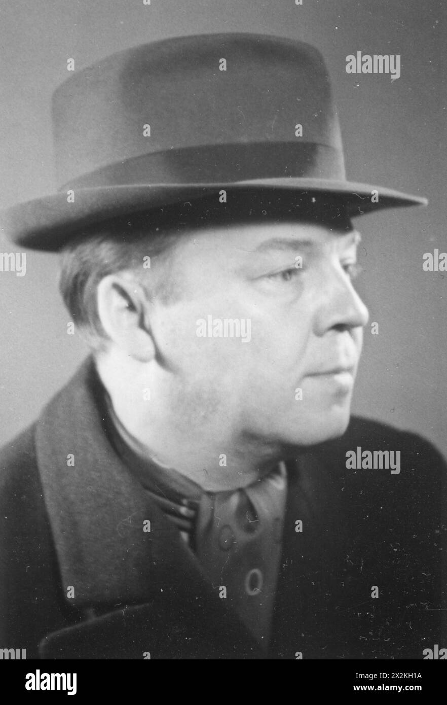 Schnack, Frederick, 5.3.1888 - 6.3.1977, German writer, 1930s ...