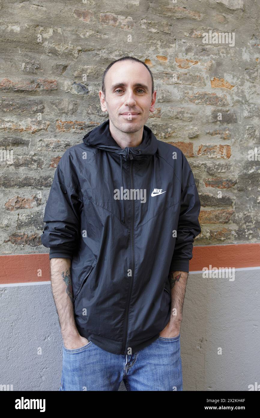 Portrait of Zerocalcare (Michele Rech) (illustrator) 04/10/2020 ...