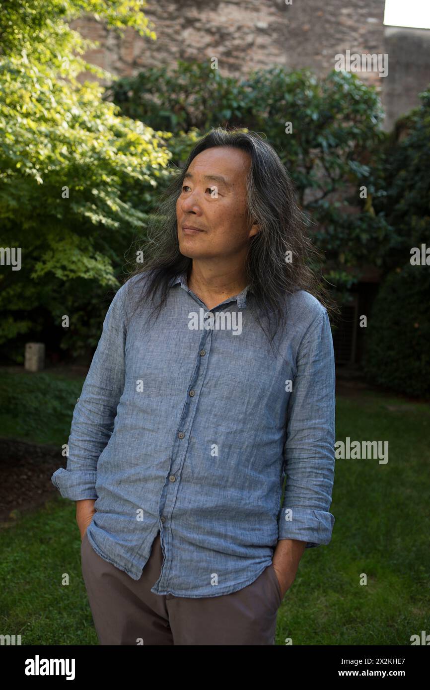 Portrait of Yang Lian 11/09/2020 ©Isabella DE MADDALENA/opale.photo ...