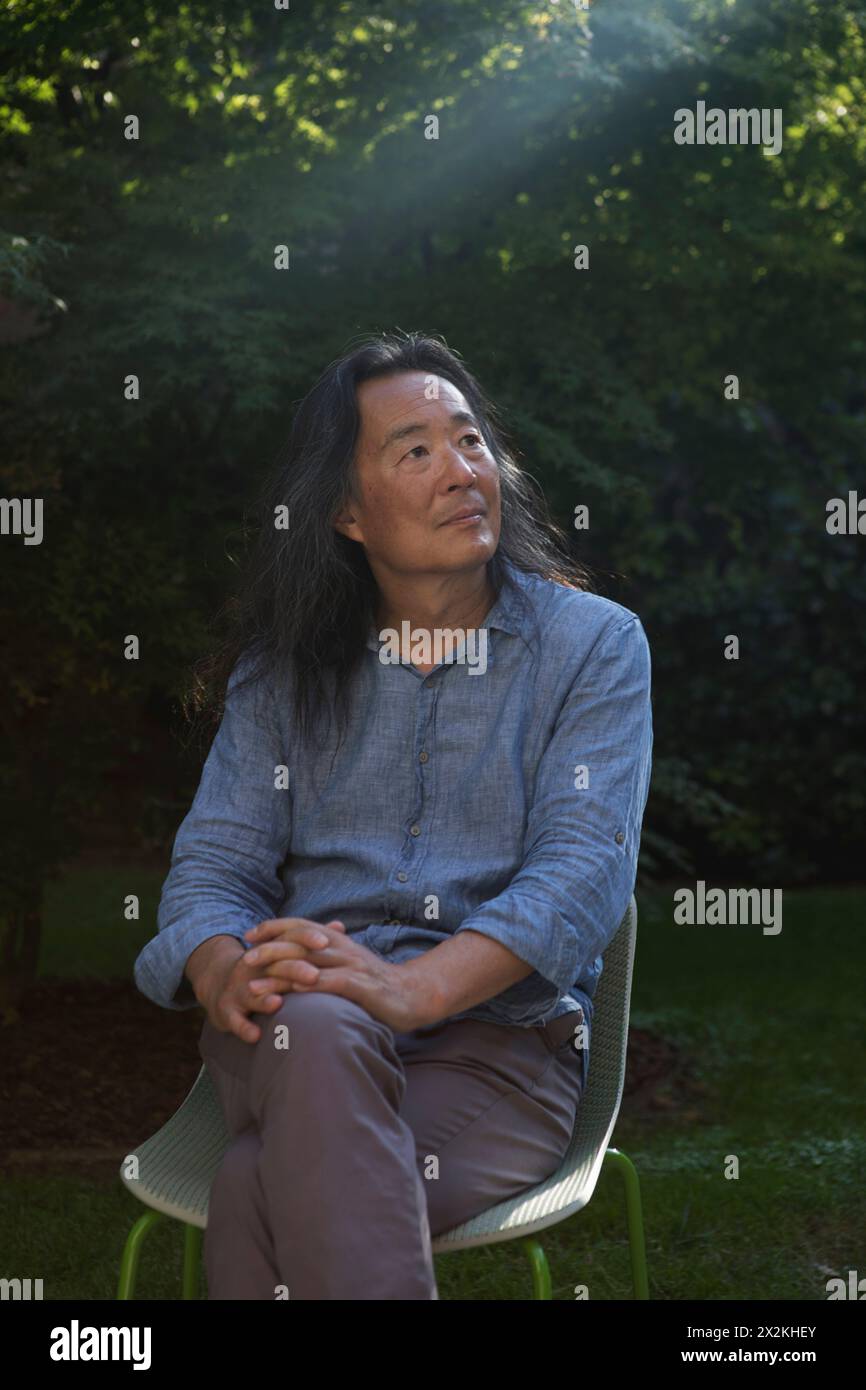 Portrait of Yang Lian 11/09/2020 ©Isabella DE MADDALENA/opale.photo ...