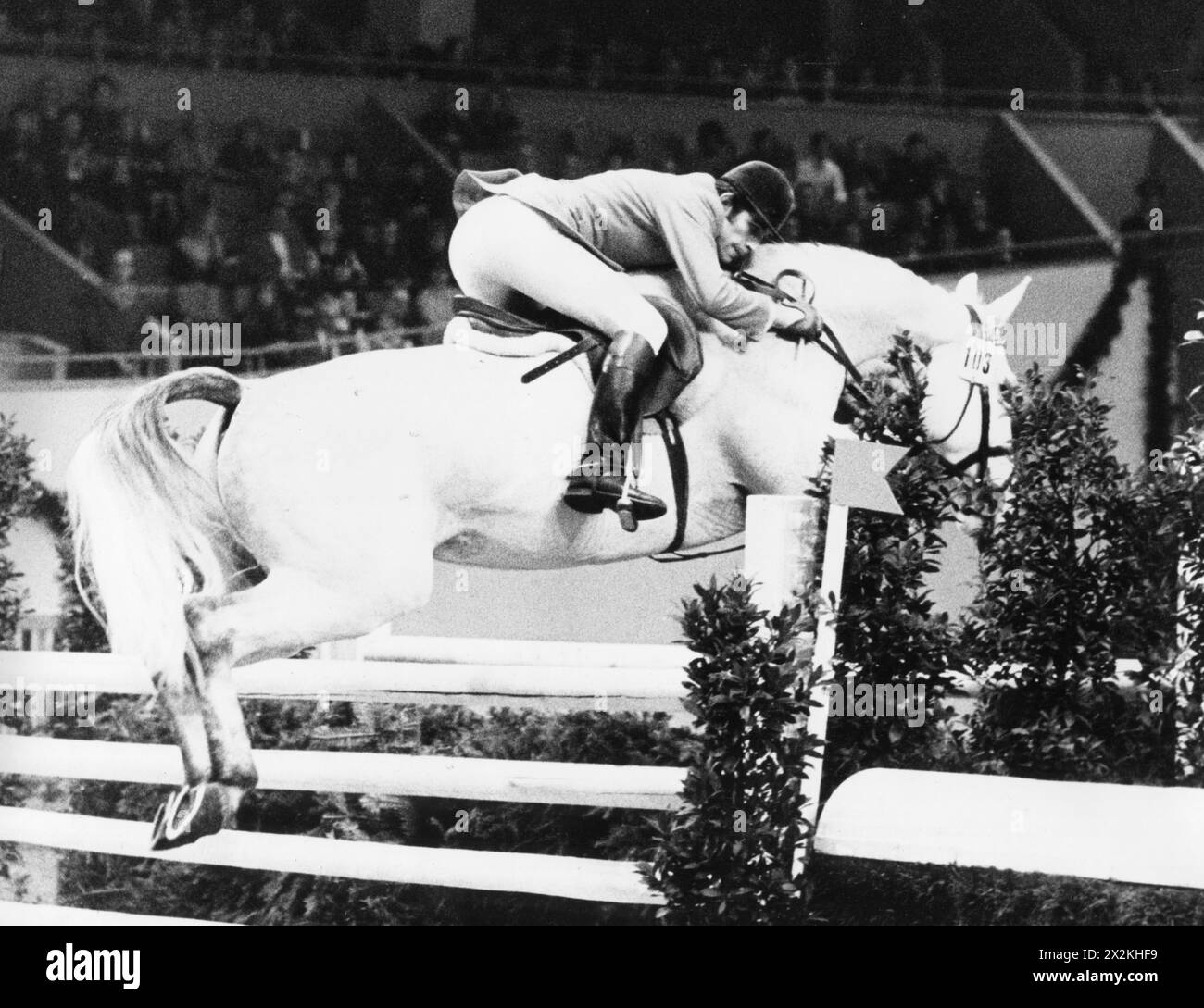 1970s show jumping hi-res stock photography and images - Alamy