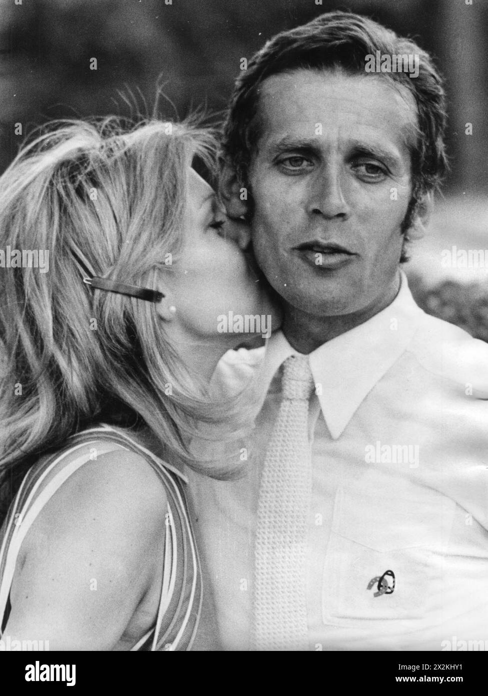 Schockemoehle, Alwin, * 29.5.1937, German jump jockey, wife Gabriele ...