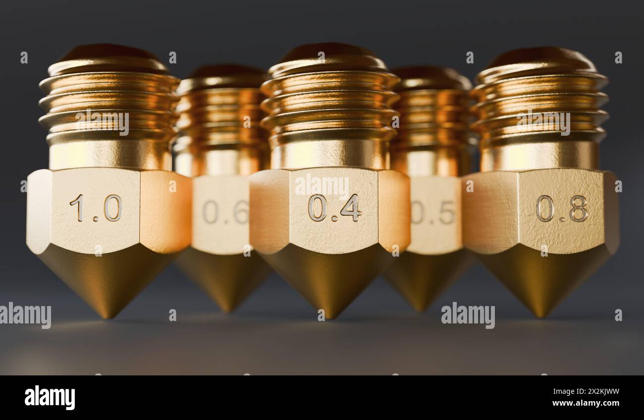 3d printer nozzle hi-res stock photography and images - Alamy