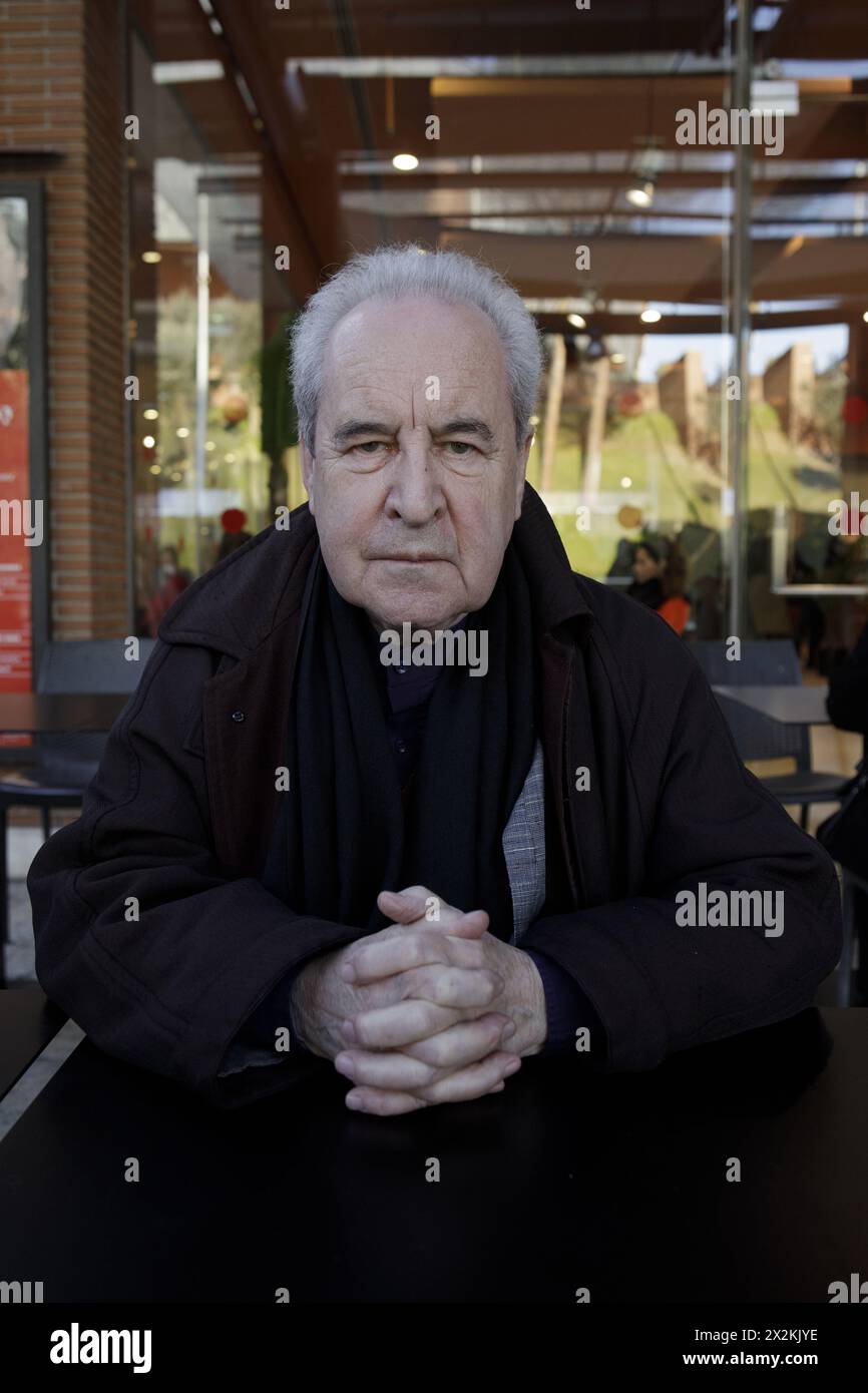 Portrait of John Banville 13/03/2022 ©Isabella De Maddalena/opale.photo ...