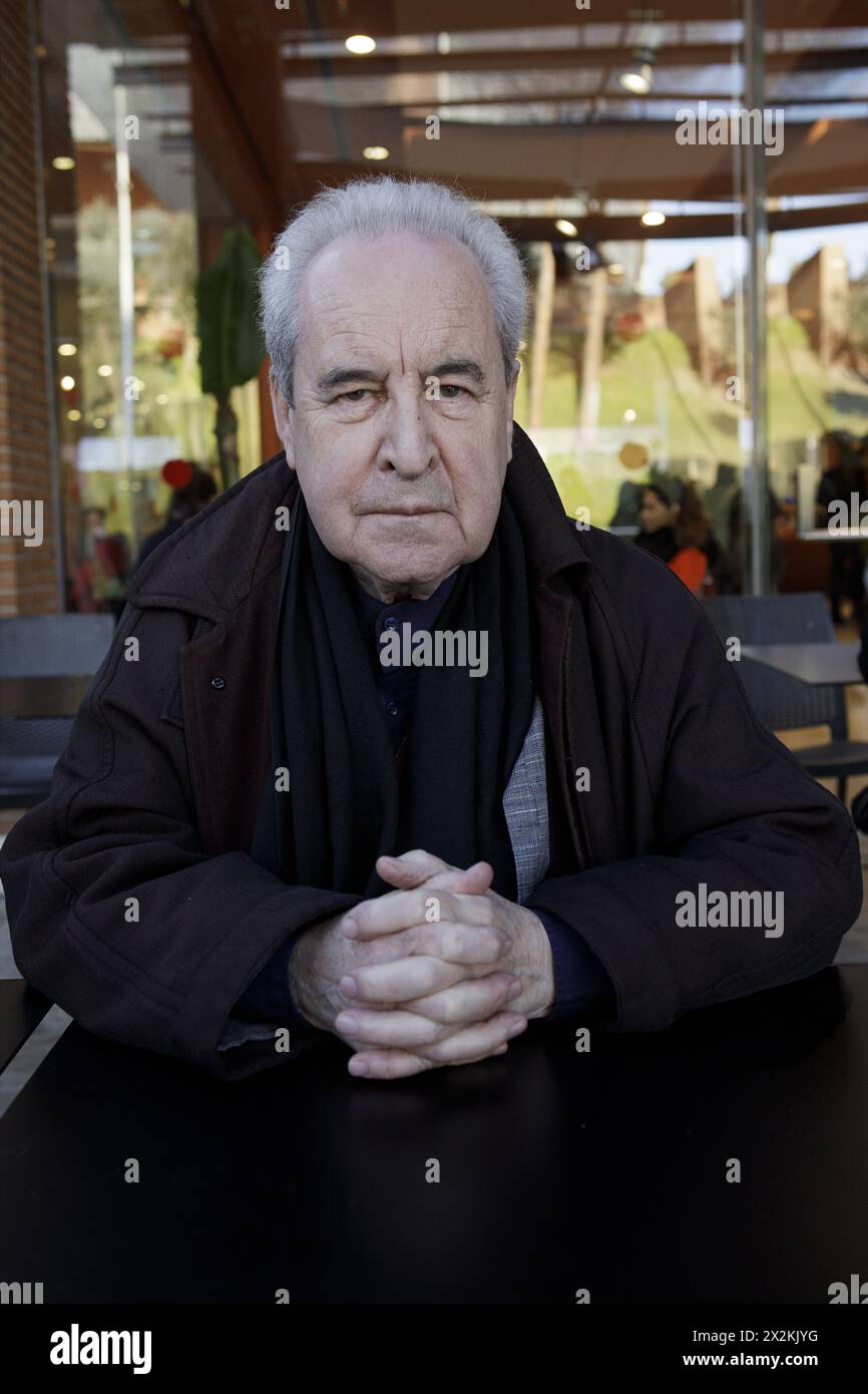 Portrait of John Banville 13/03/2022 ©Isabella De Maddalena/opale.photo ...