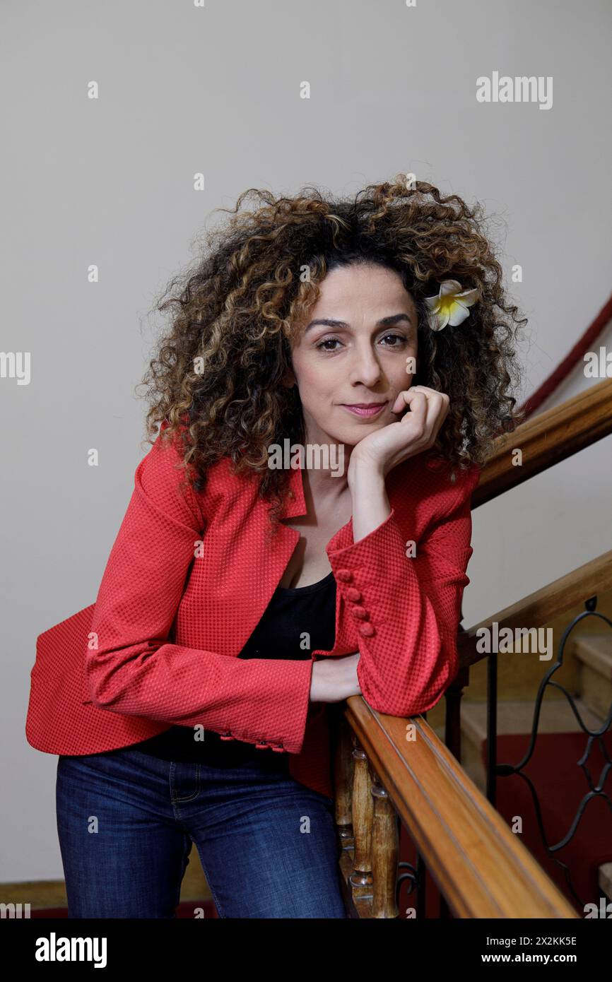 Portrait of Masih Alinejad (journalist) 08/03/2022 ©Isabella De ...