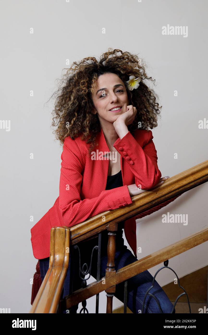 Portrait of Masih Alinejad (journalist) 08/03/2022 ©Isabella De ...