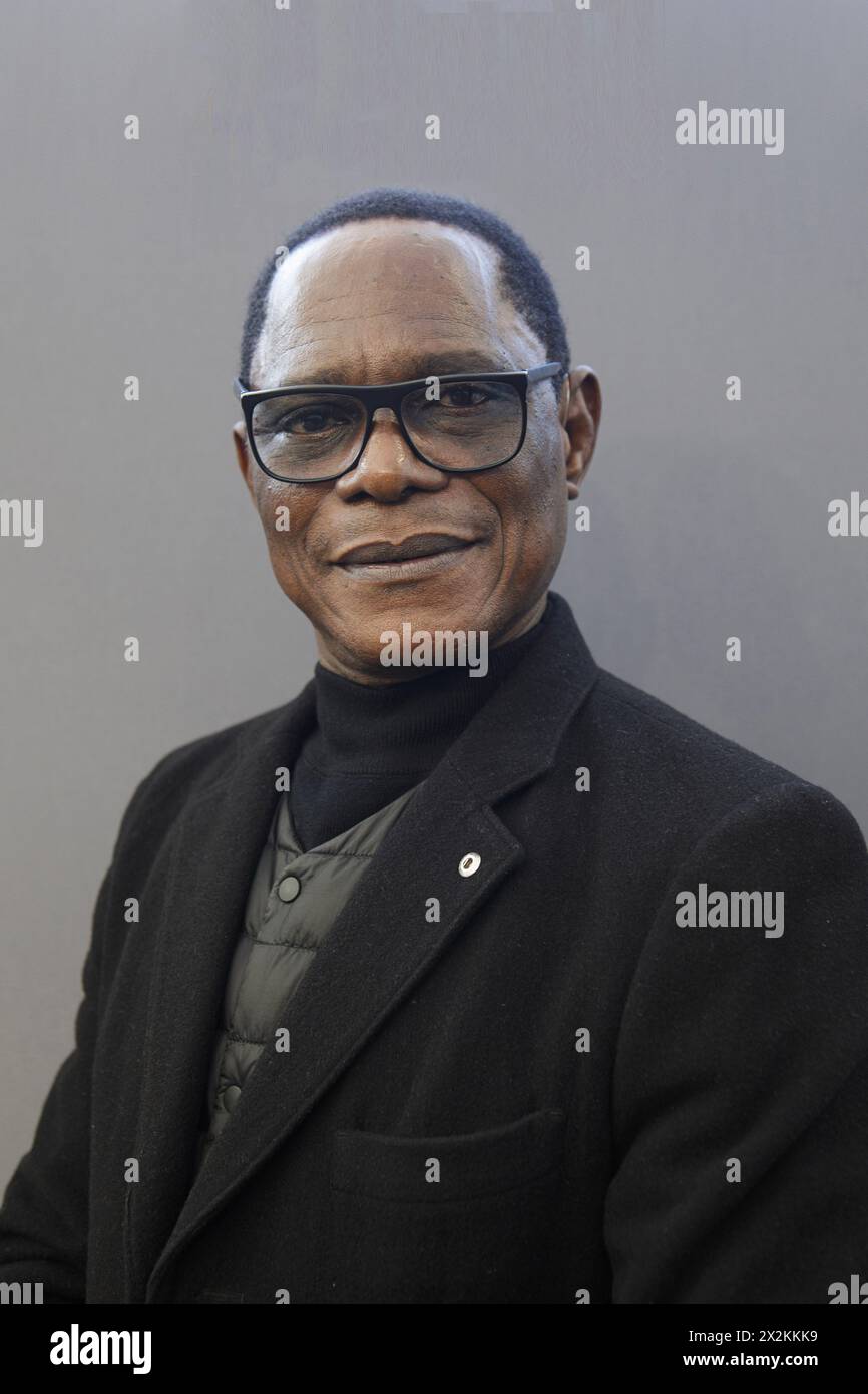 Portrait of Samuel Fosso (photographer, artist) 11/11/2021 ©Isabella De ...