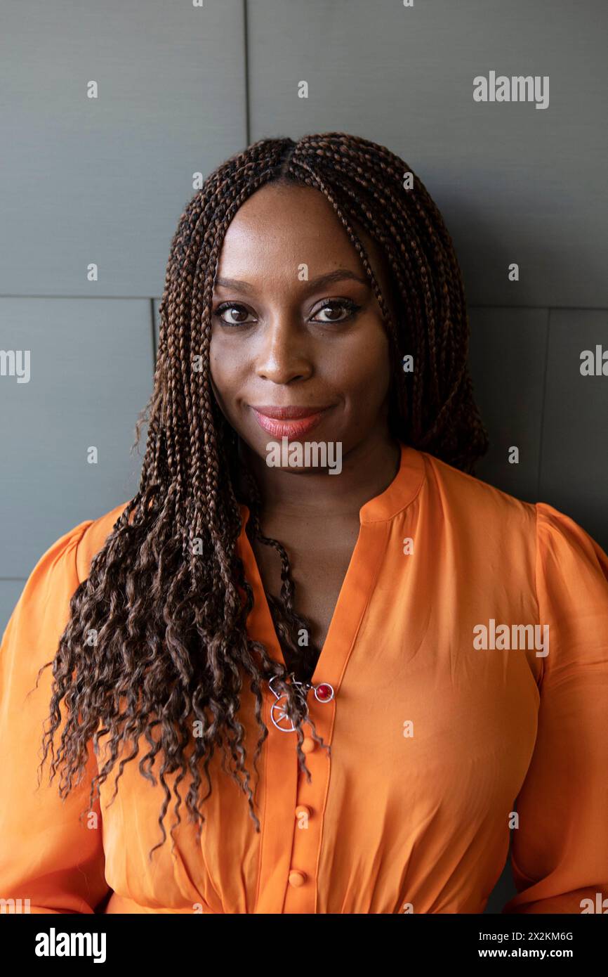 Portrait of Chimamanda Ngozi Adichie 14/10/2021 ©Isabella DE MADDALENA ...
