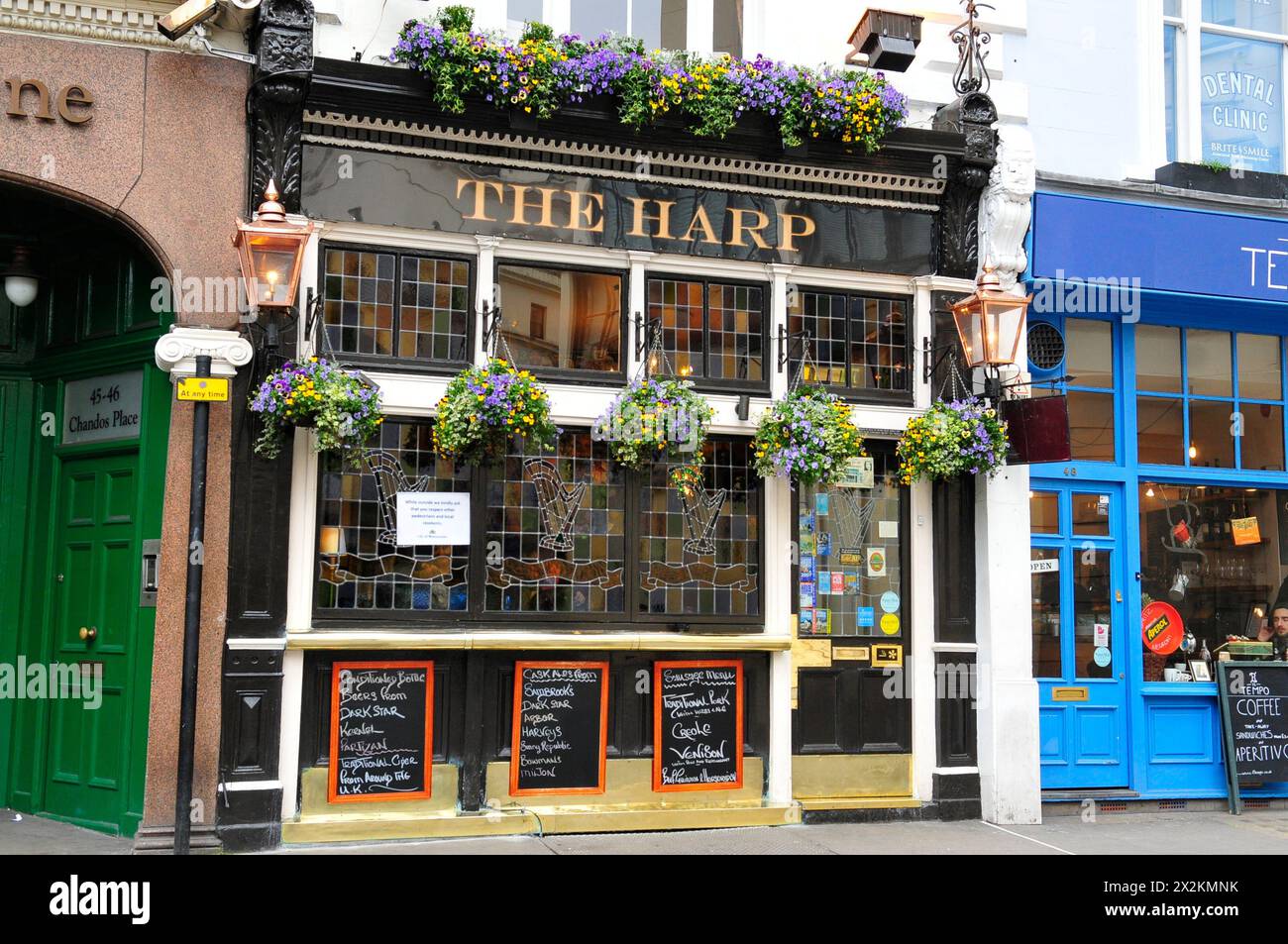 The Harp Pub, Covent Garden, London Stock Photo - Alamy