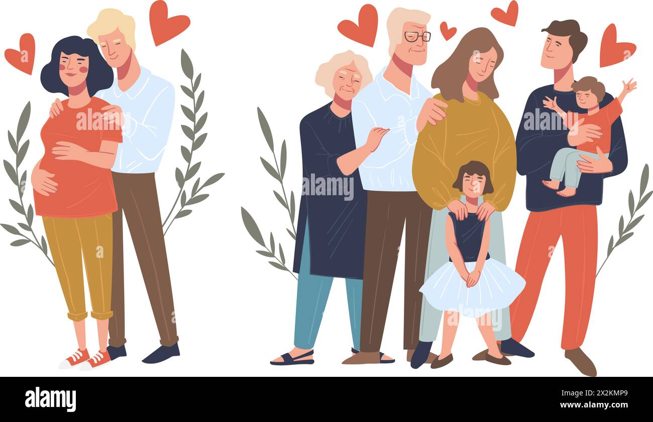 Diverse multi generational family hi-res stock photography and images ...