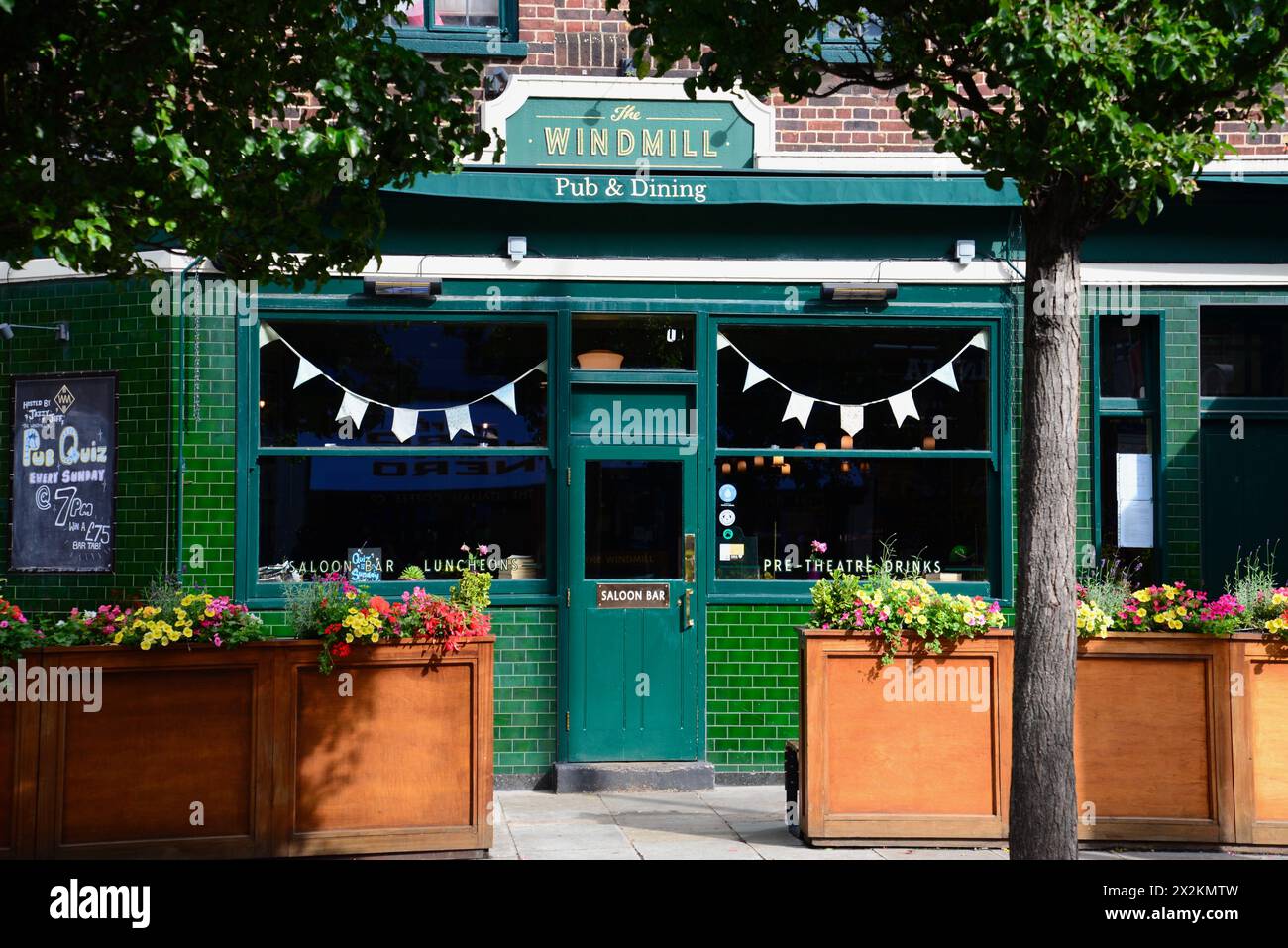 The Windmill Pub, Waterloo, London Stock Photo - Alamy