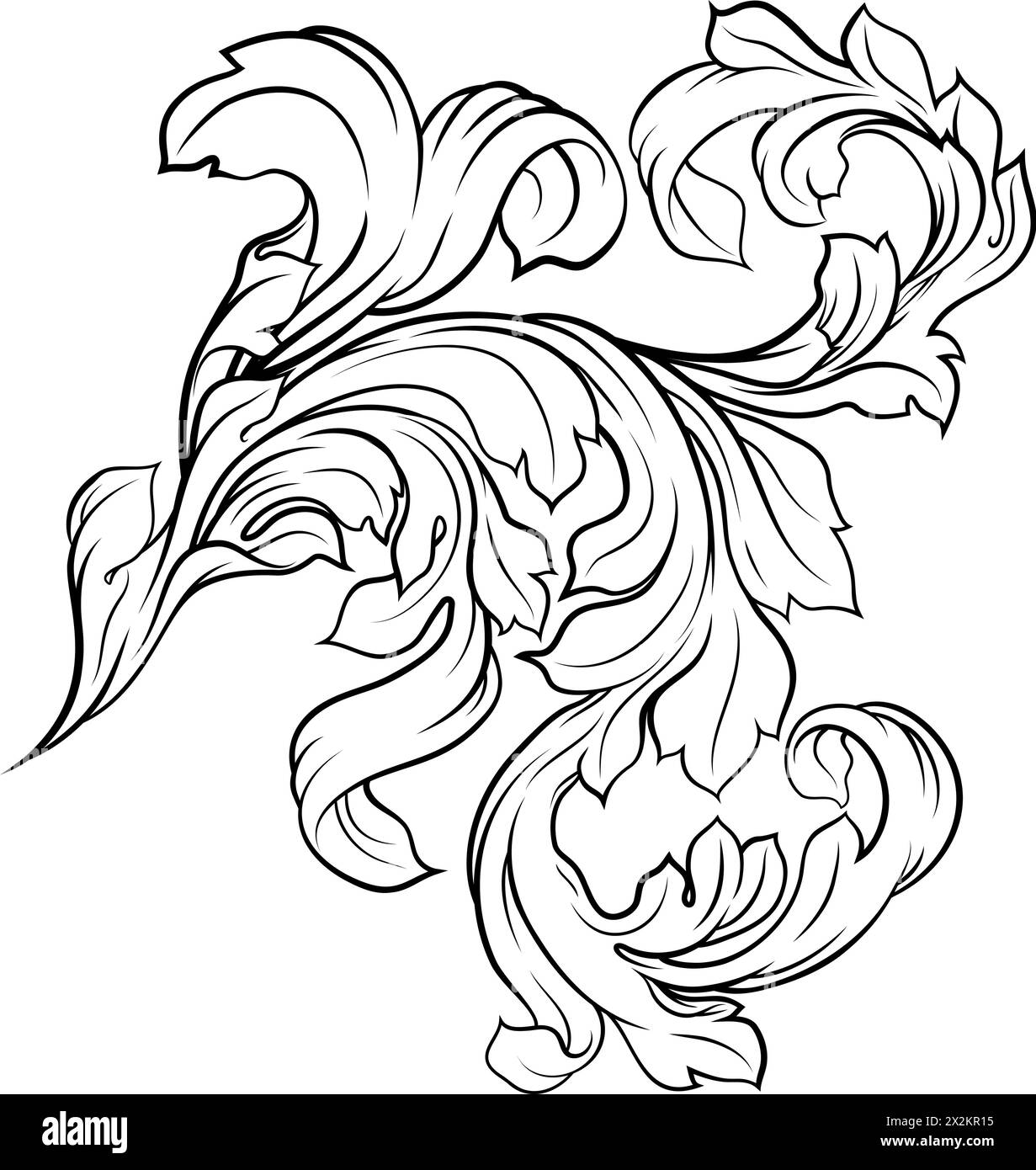 Filigree border hi-res stock photography and images - Alamy