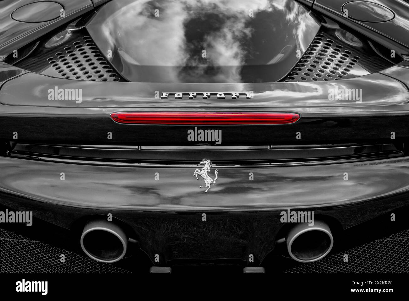 Ferrari on display at Salon Prive London 'Supercar Day' at Royal ...