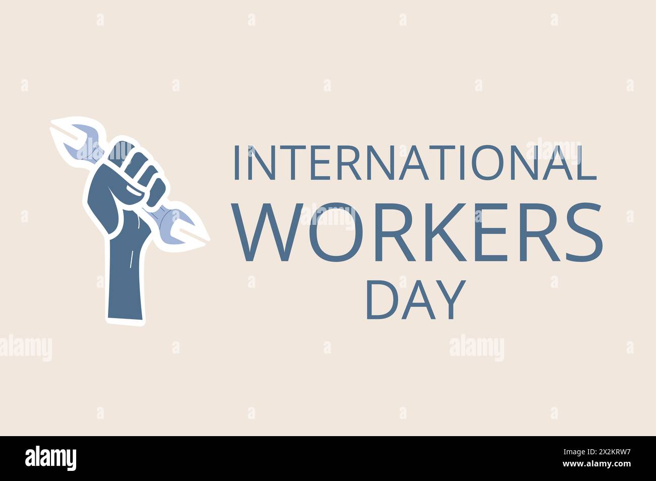 International workers day banner template. Labour day cards. 1 May ...