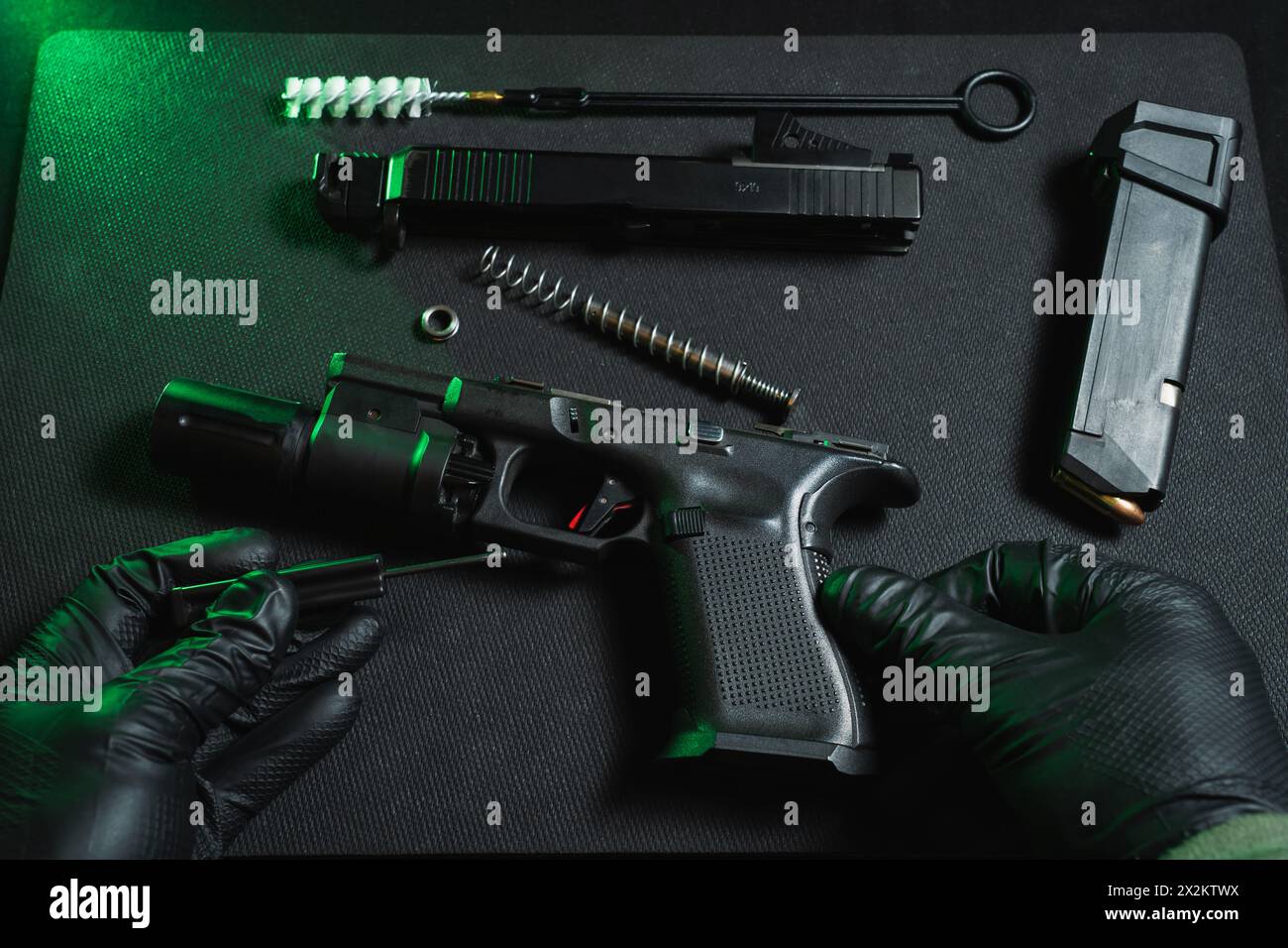 Weapon disassembly hi-res stock photography and images - Alamy