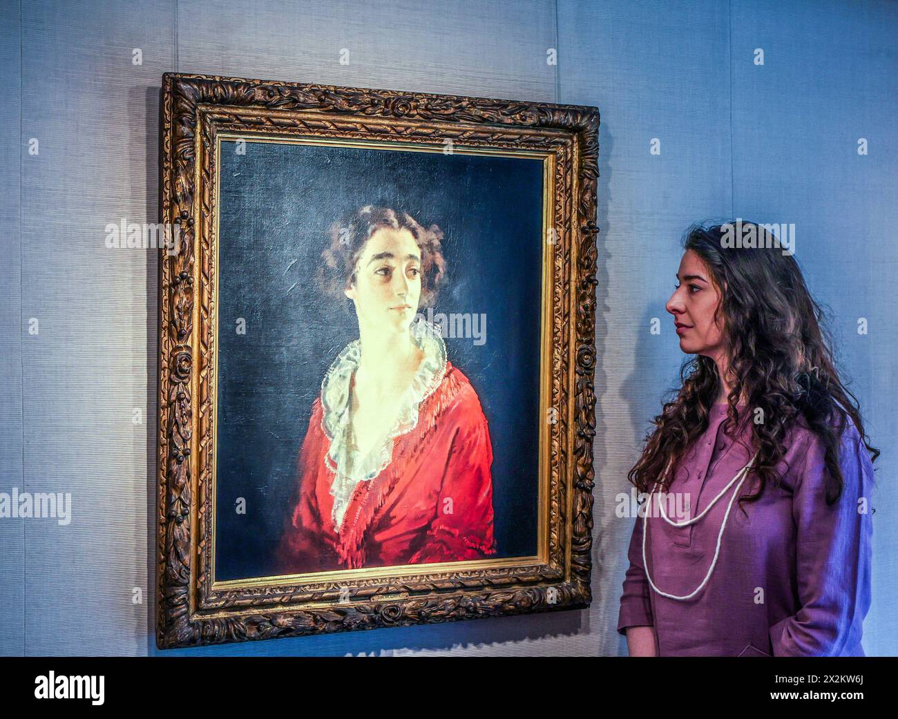 Piano Nobile 23 April 2024 William Orpen 1878-1931 Portrait of Lady ...