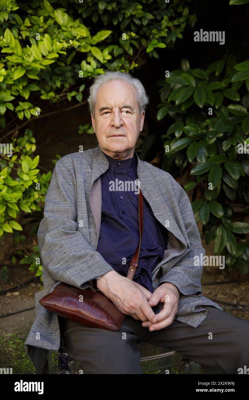 Portrait of John Banville 09/09/2022 ©Isabella De Maddalena/opale.photo ...