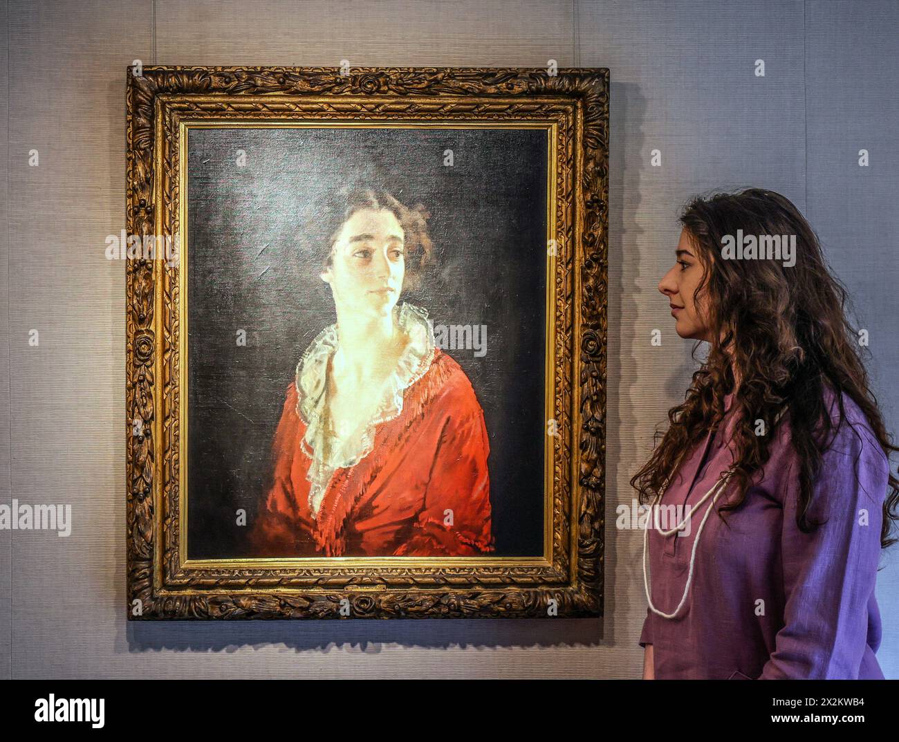 Piano Nobile 23 April 2024 William Orpen 1878-1931 Portrait of Lady ...