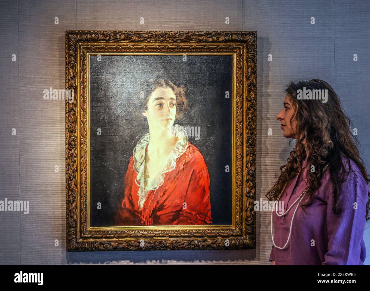 Piano Nobile 23 April 2024 William Orpen 1878-1931 Portrait of Lady ...