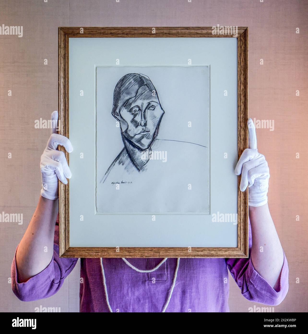 Piano Nobile 23 April 2024 Percy Wyndham Lewis 1882-1957 Portrait of ...