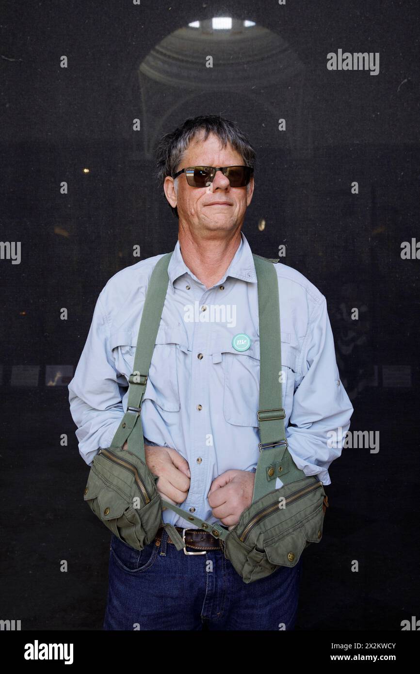 Portrait of William T. Vollmann 09/09/2022 ©Isabella De Maddalena/opale ...