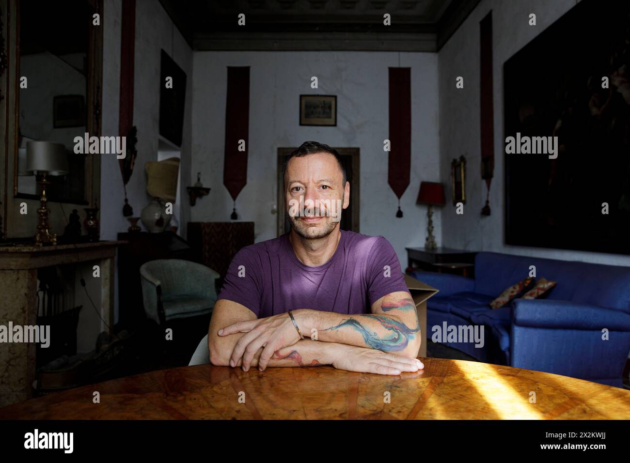 Portrait of Selim Ozdogan 08/09/2022 ©Isabella De Maddalena/opale.photo ...
