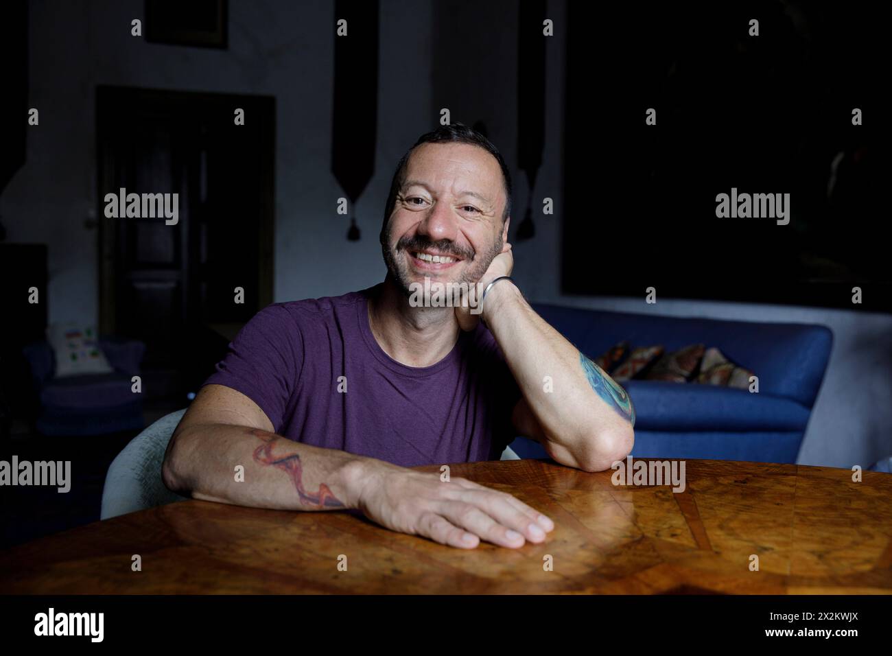 Portrait of Selim Ozdogan 08/09/2022 ©Isabella De Maddalena/opale.photo ...