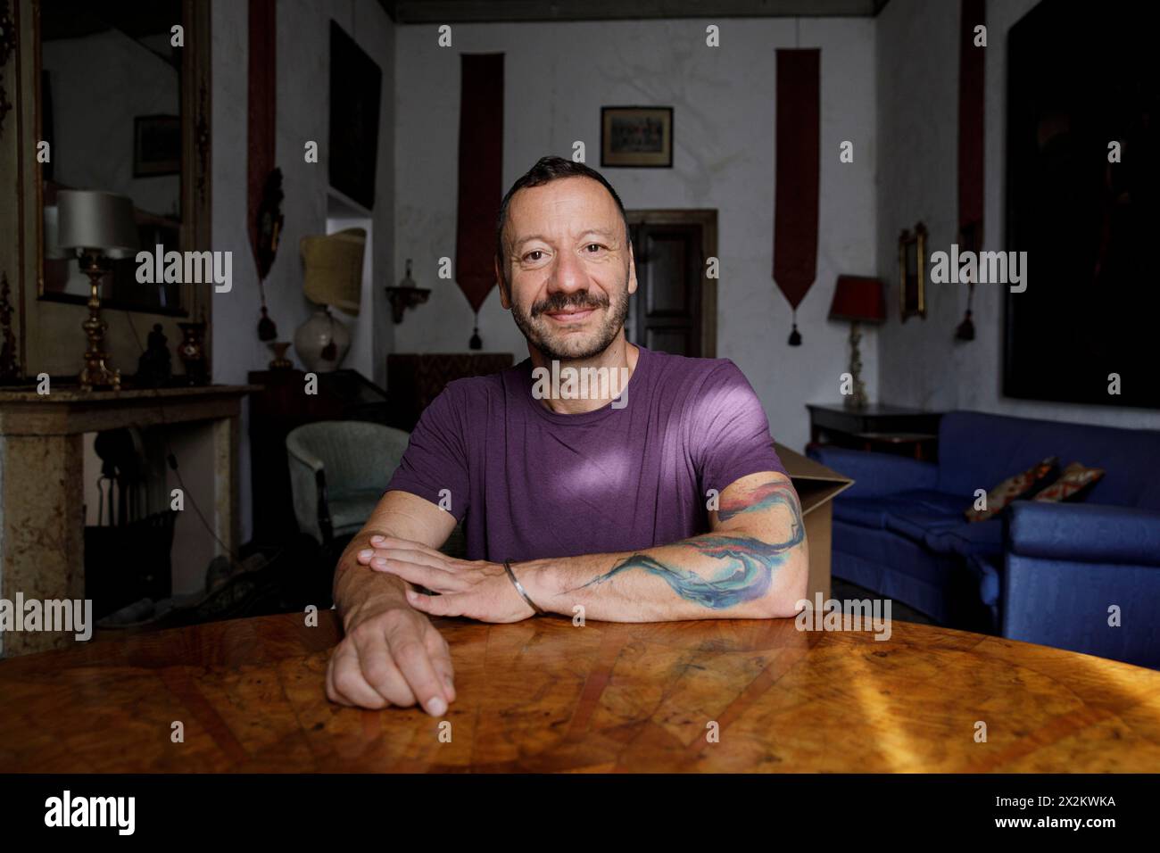 Portrait of Selim Ozdogan 08/09/2022 ©Isabella De Maddalena/opale.photo ...