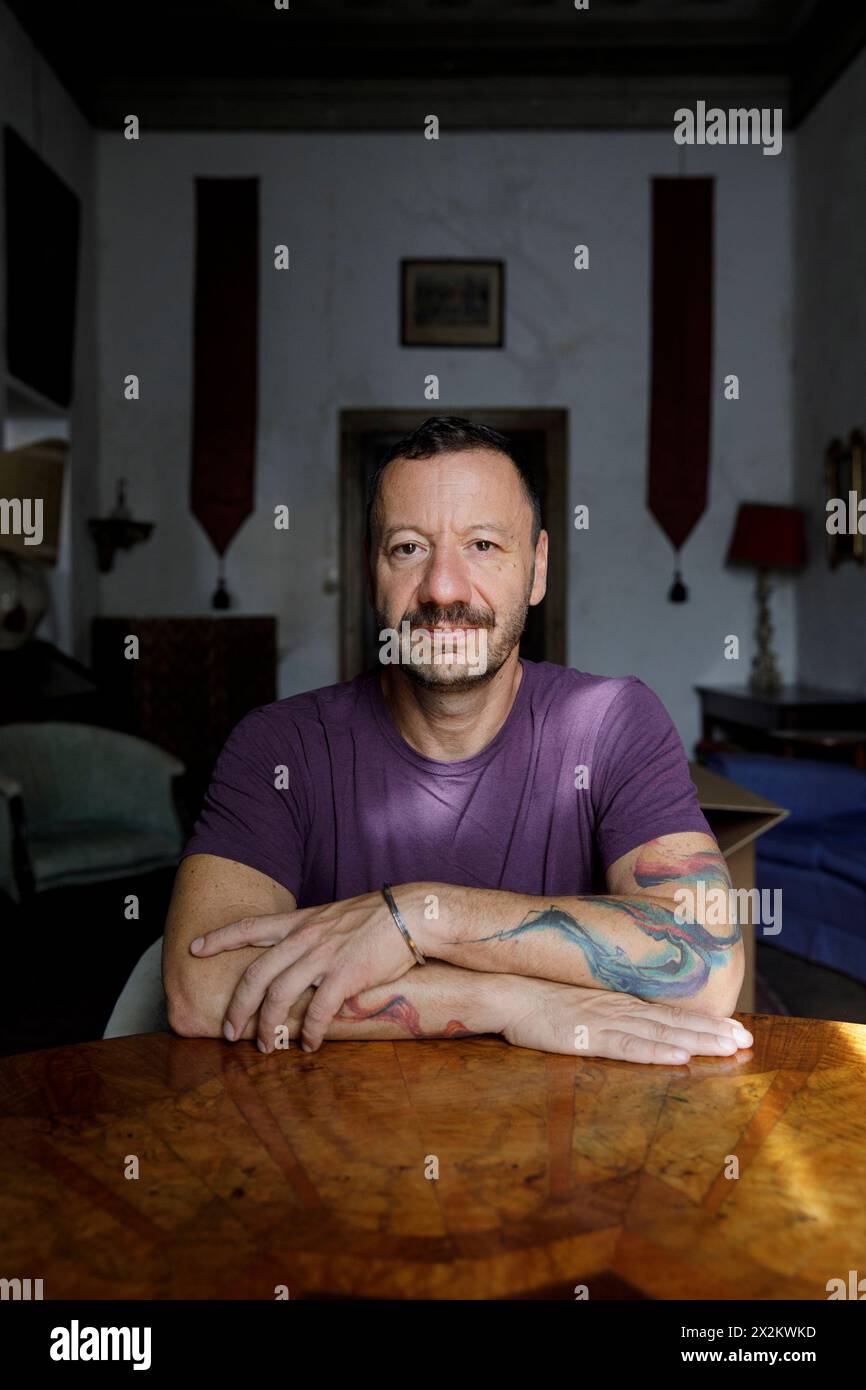 Portrait of Selim Ozdogan 08/09/2022 ©Isabella De Maddalena/opale.photo ...