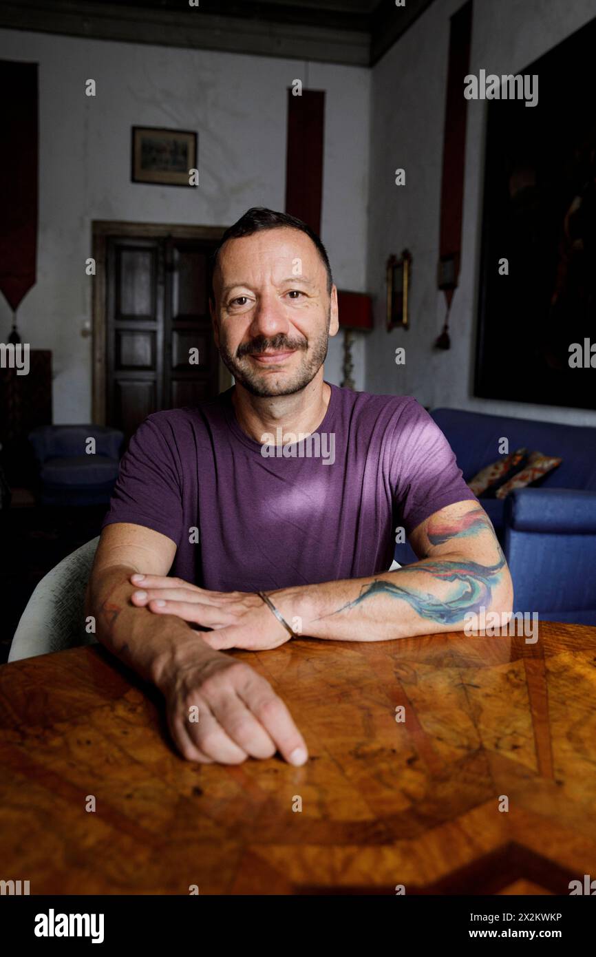 Portrait of Selim Ozdogan 08/09/2022 ©Isabella De Maddalena/opale.photo ...