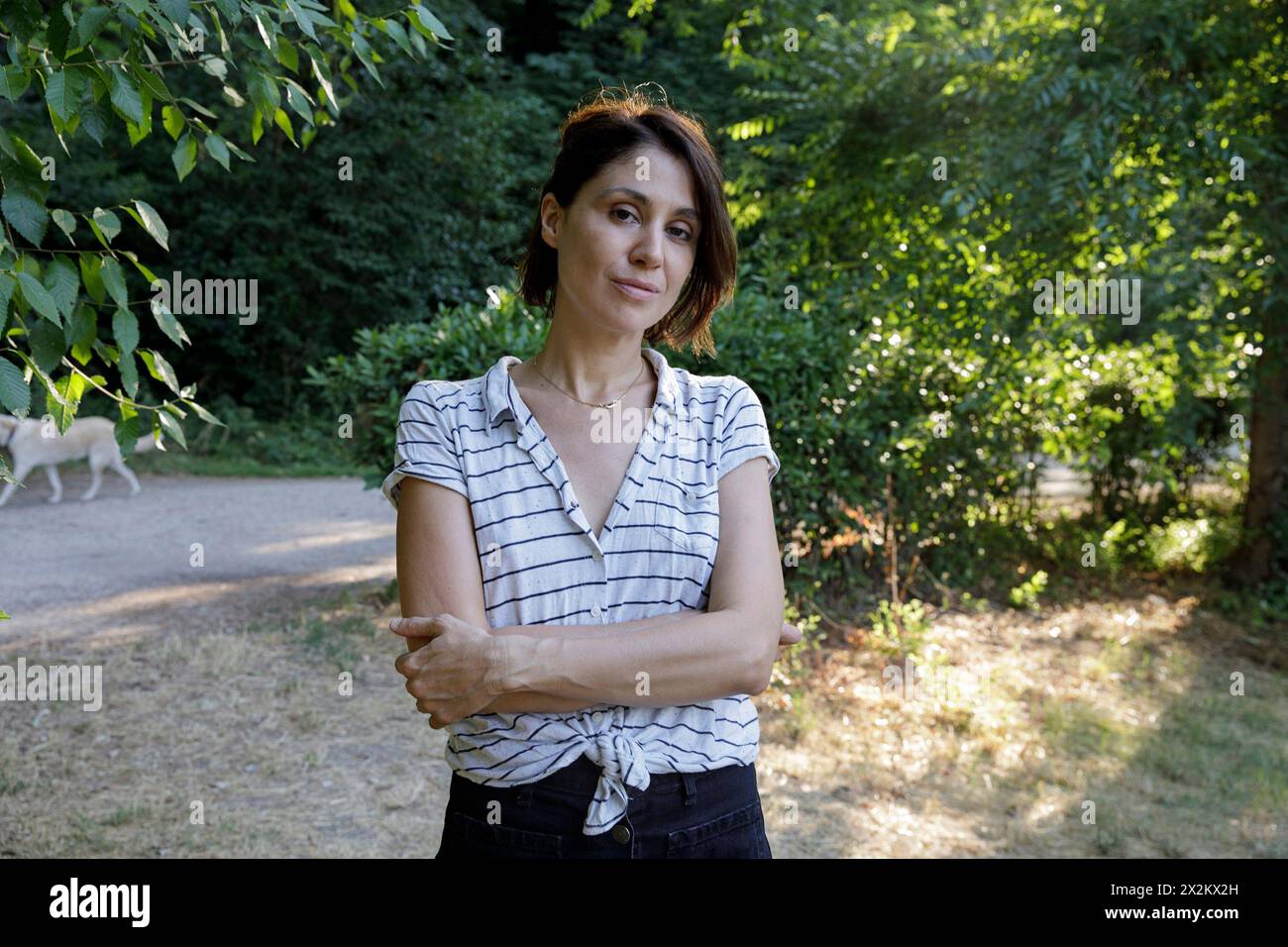 Portrait of Veronica Raimo 13/07/2022 ©Isabella De Maddalena/opale ...