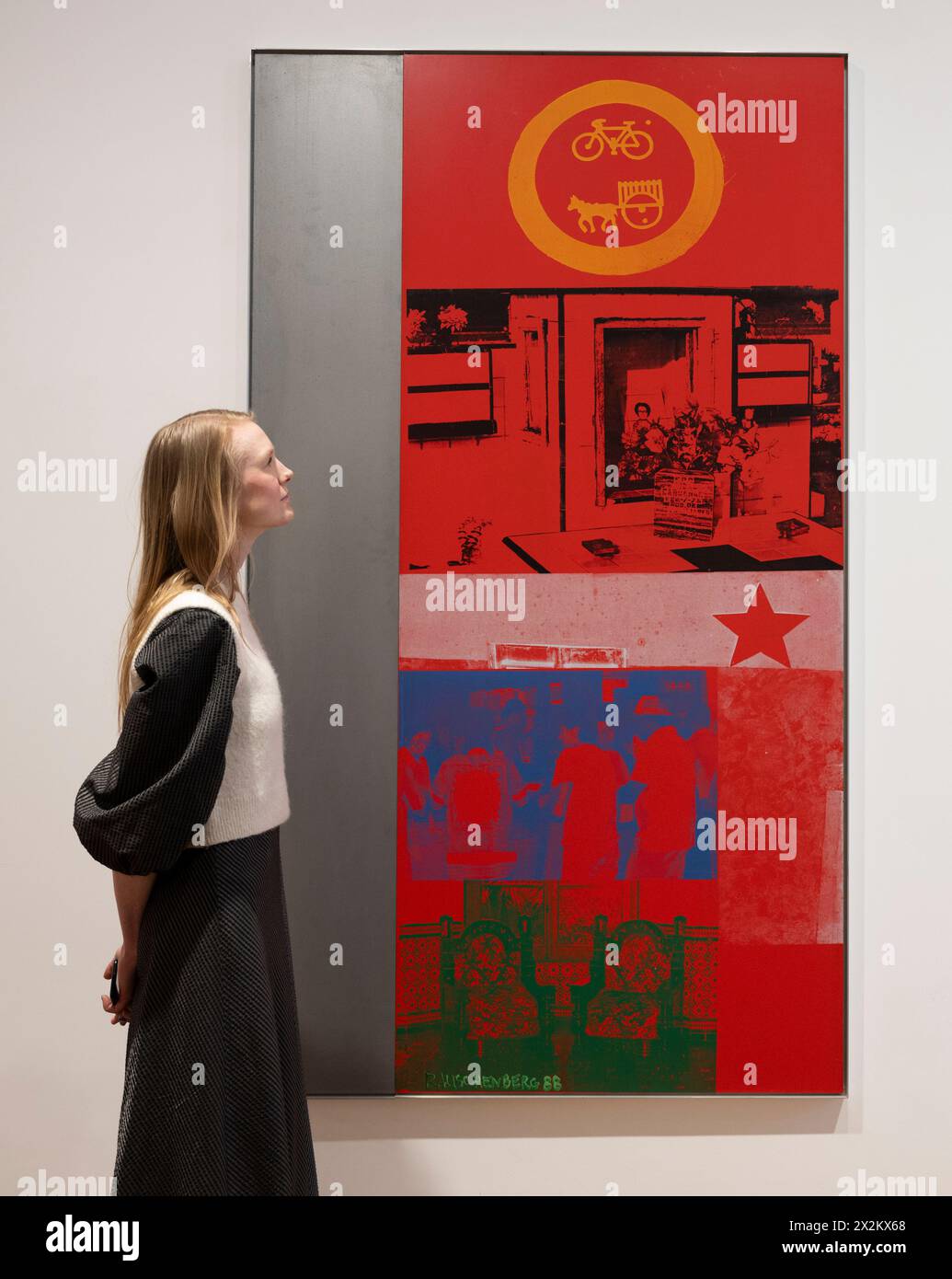 Robert rauschenberg 1985 hi-res stock photography and images - Alamy