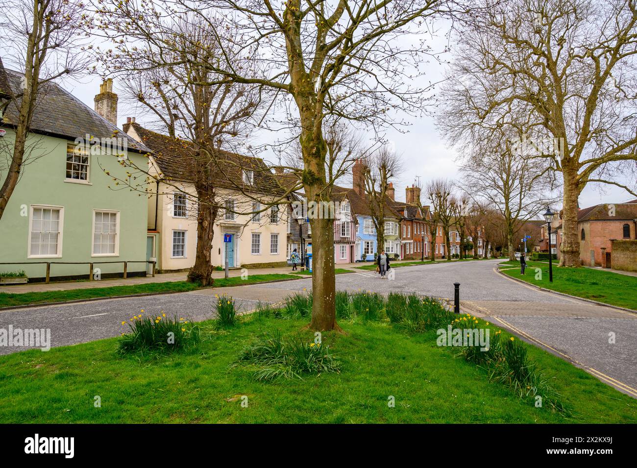 Causeway is a mostly residential street with period houses and St Mary ...